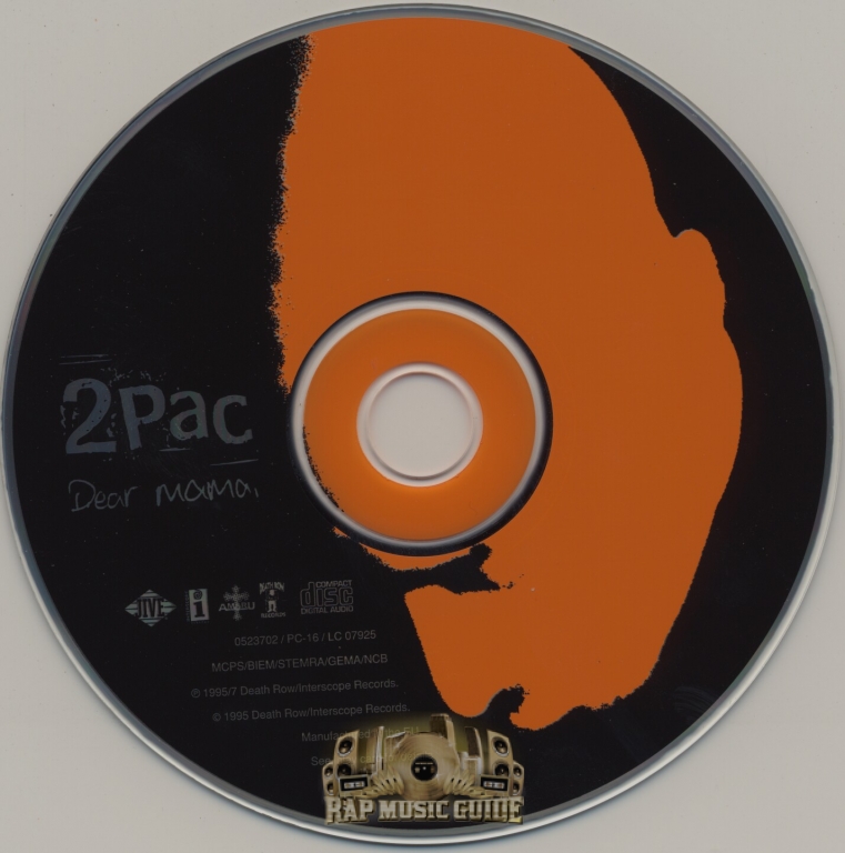 2pac Dear Mama Single Cd Rap Music Guide